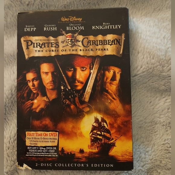 Disney | Media | Pirates Of The Caribbean Dvdcollectors Edition | Poshmark